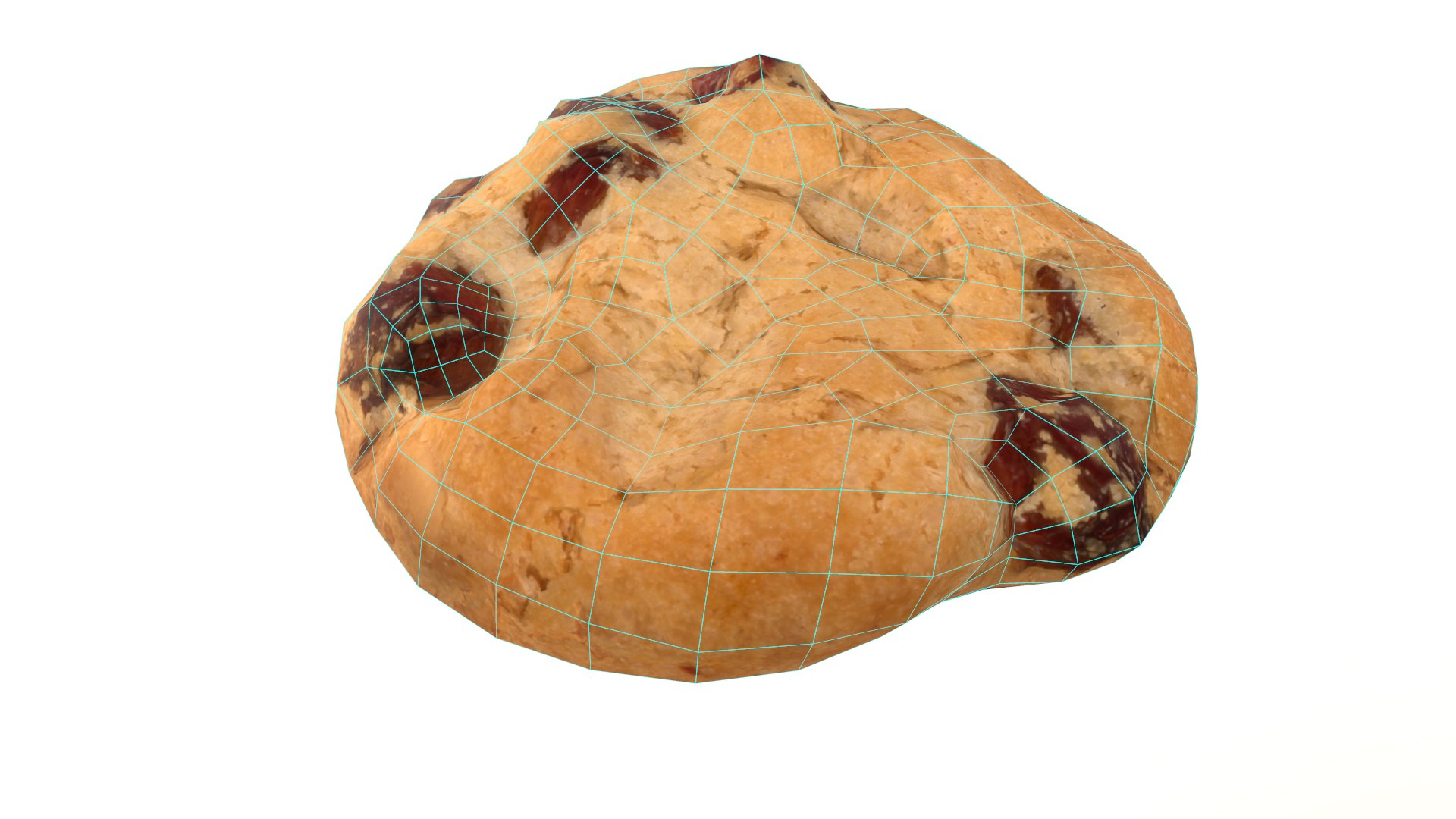 Cranberry Cookie AR VR PBR Lowpoly with game ready 3d Model 3D ...