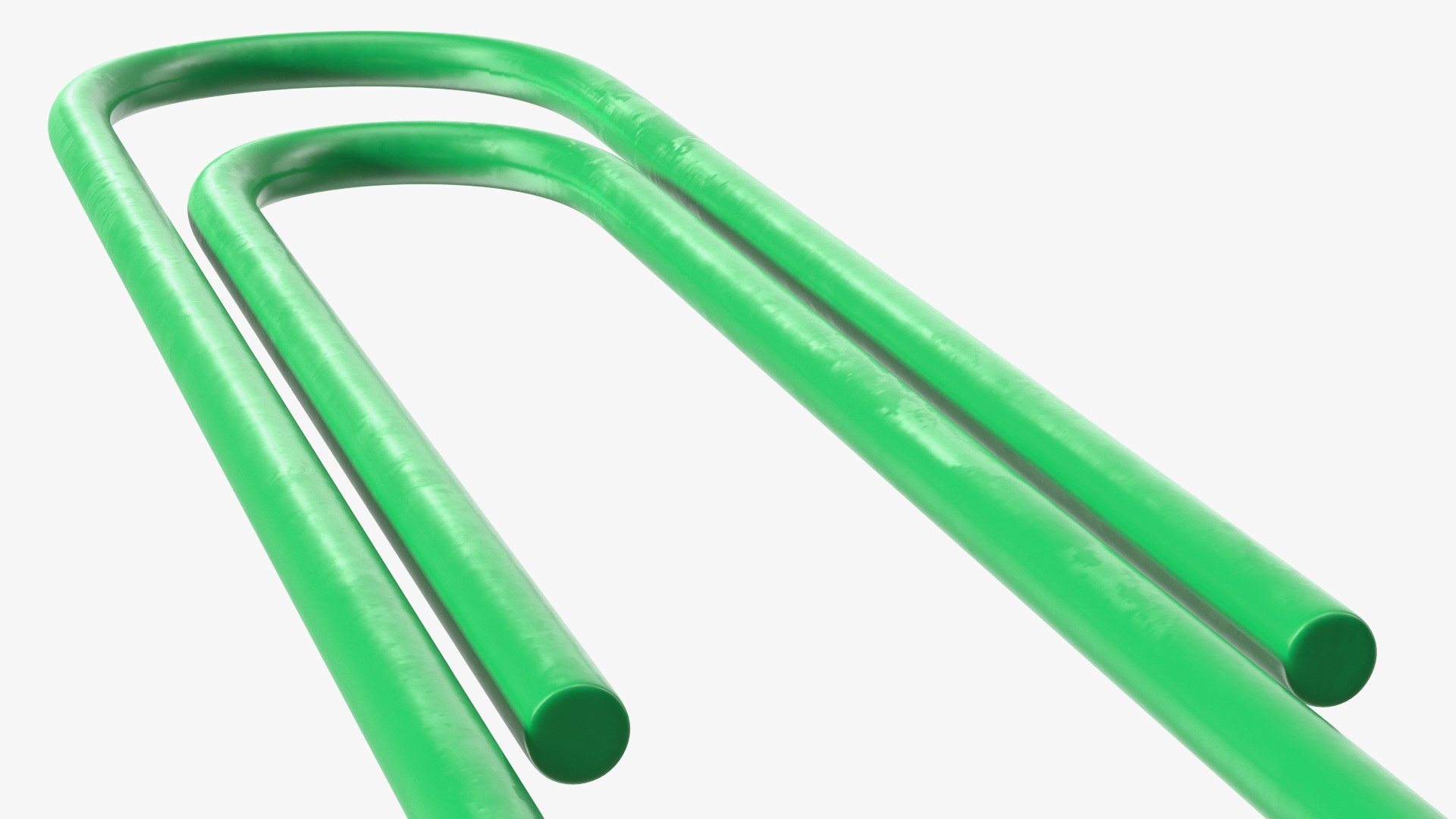 Paper Clip Oval Shape Color 3D model - TurboSquid 1861426