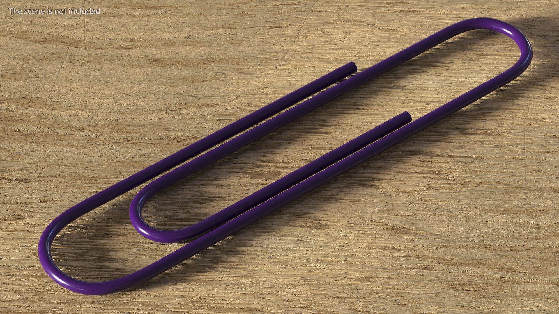 Paper Clip Oval Shape Color 3D model - TurboSquid 1861426