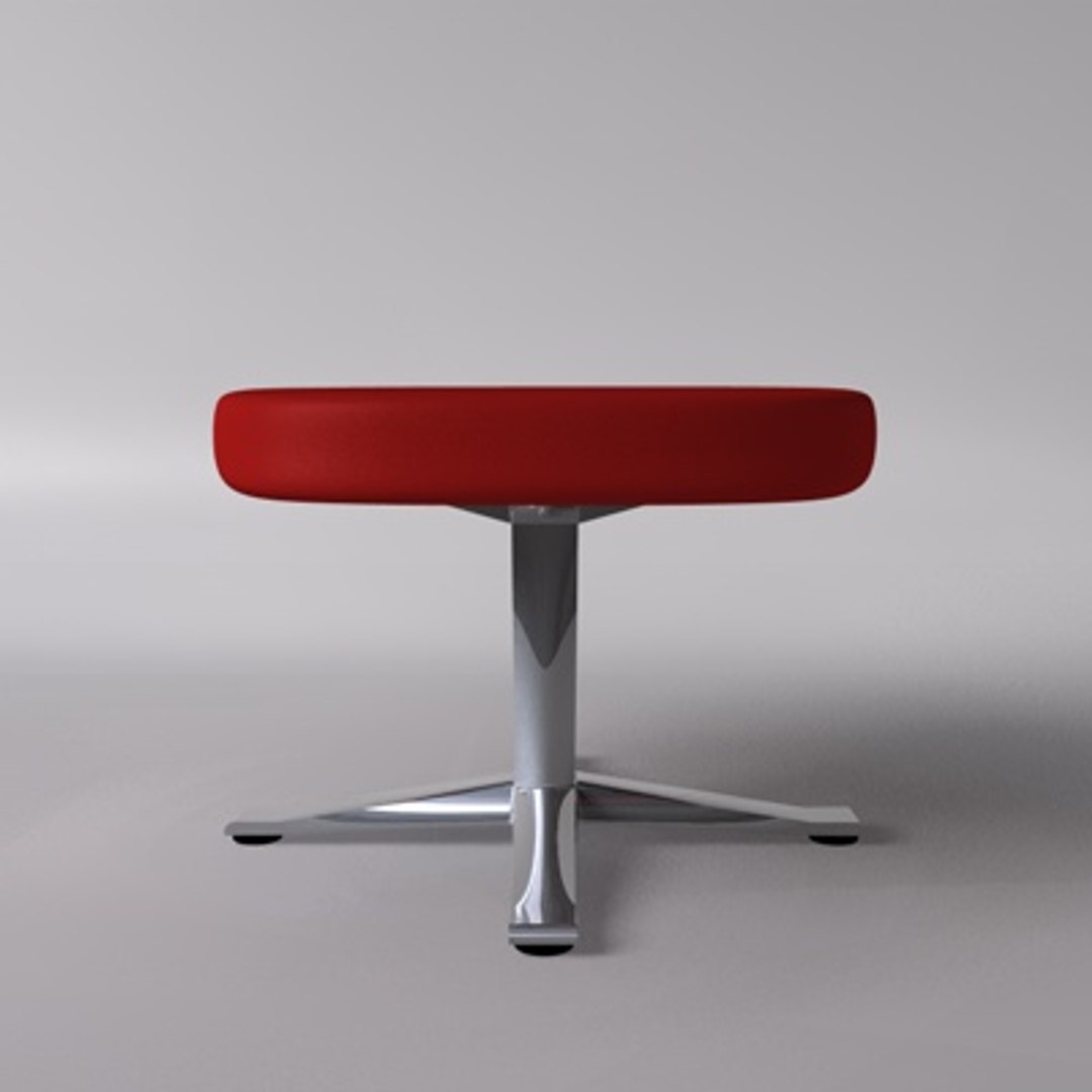 3d Modern Foot Stool