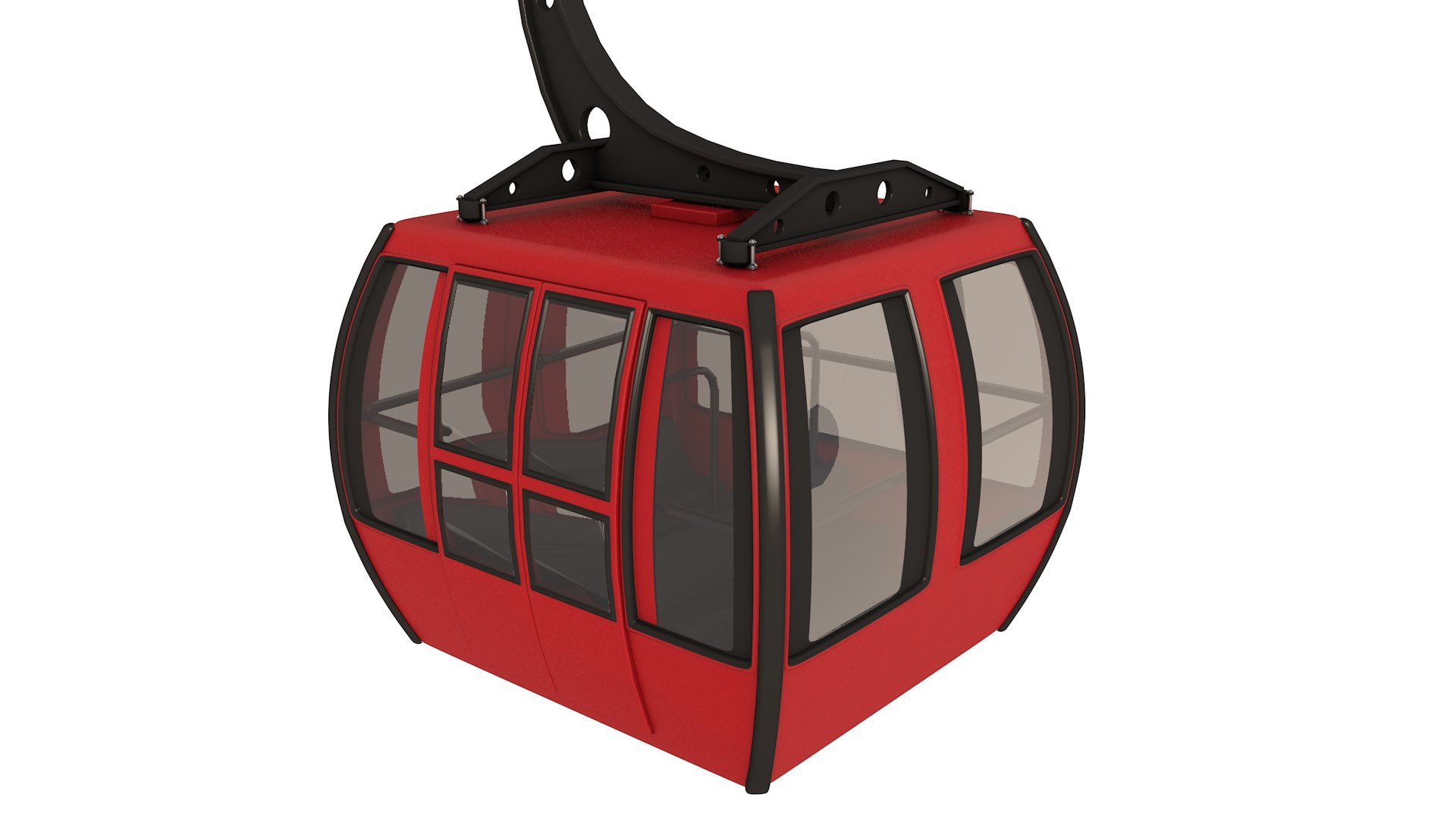 Ski Lift Gondola 3D Model - TurboSquid 1876895