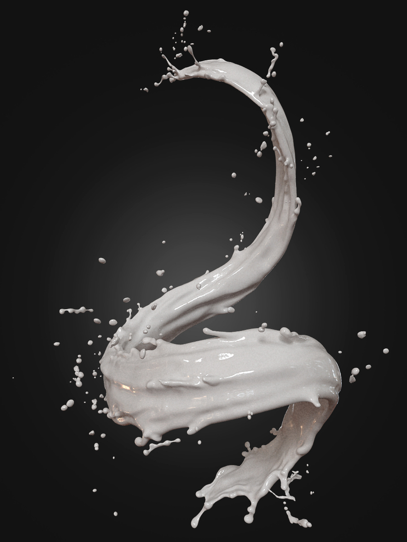 water splash 3d model