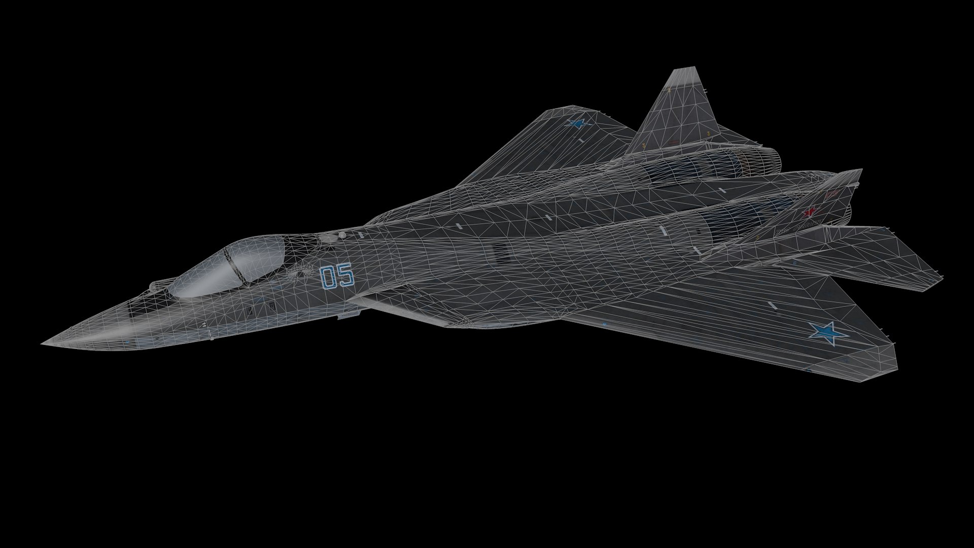 Sukhoi SU57 3D Model - TurboSquid 1905514