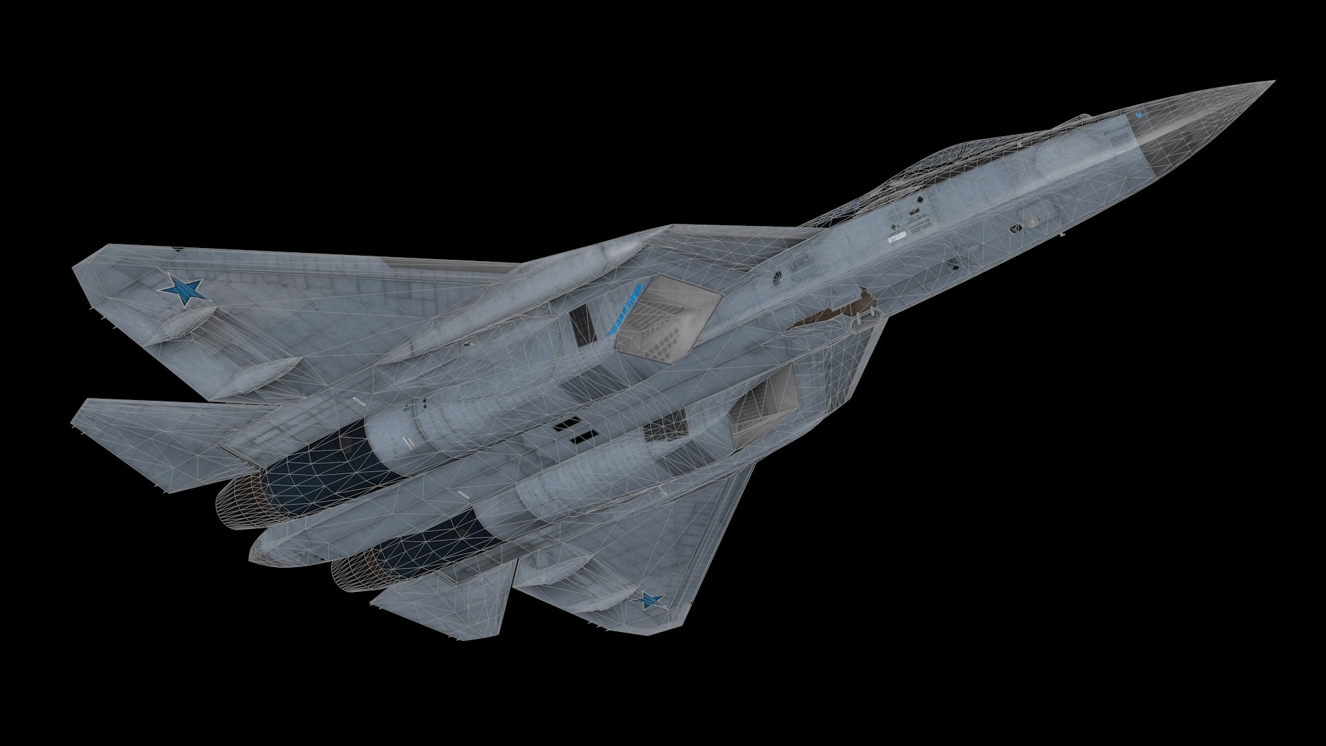 Sukhoi SU57 3D Model - TurboSquid 1905514