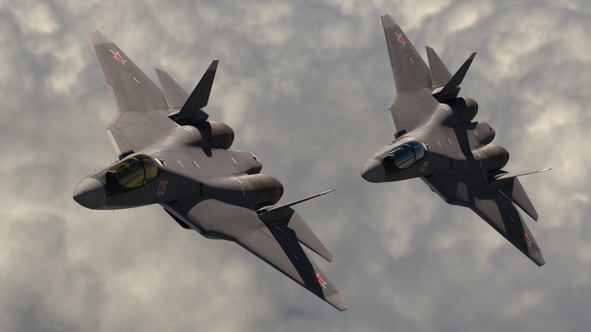 Sukhoi SU57 3D Model - TurboSquid 1905514