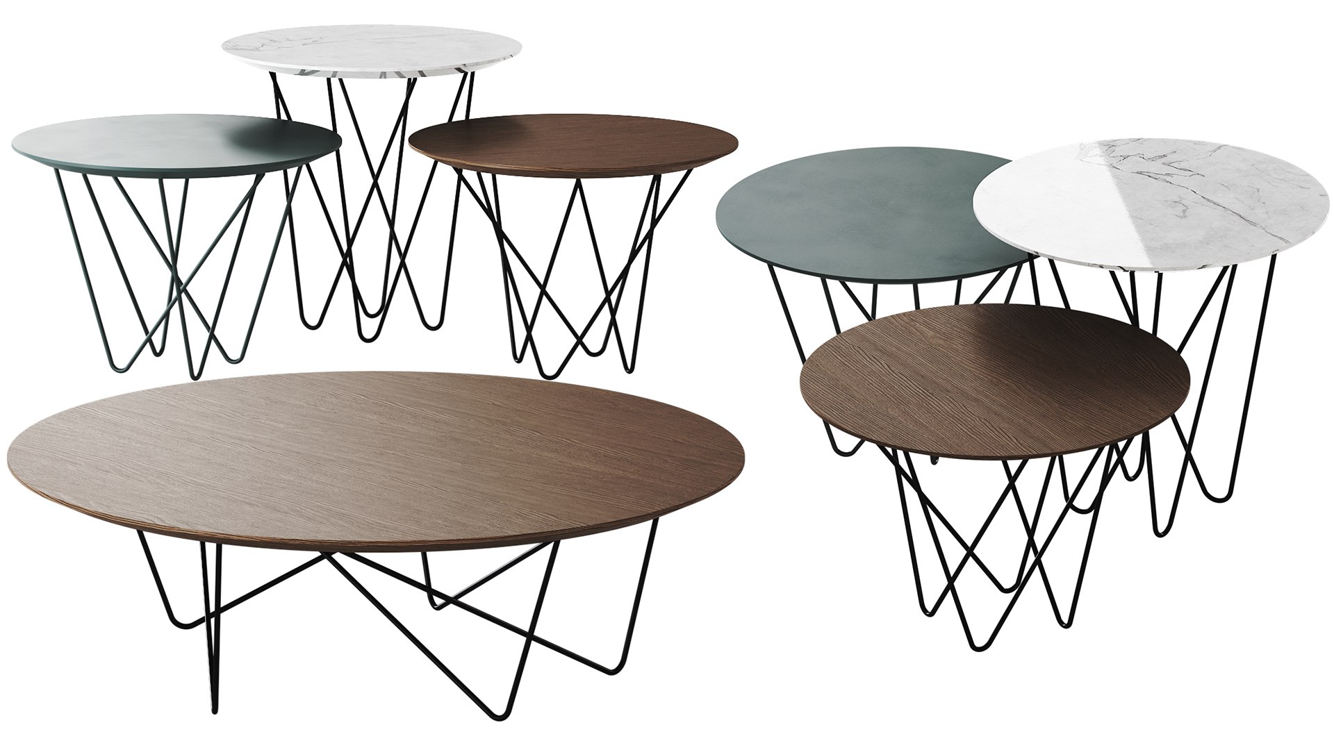 modelo 3d Kendo Yoshi Coffee Table - TurboSquid 2111754