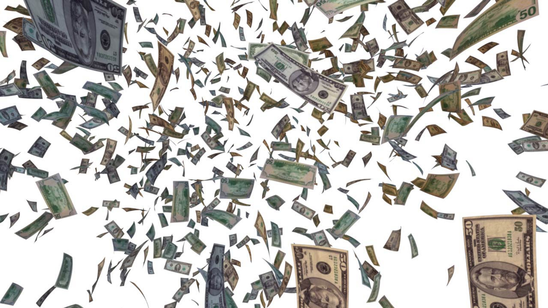 Money Storm Tornado Animation 3D Model - TurboSquid 1362111