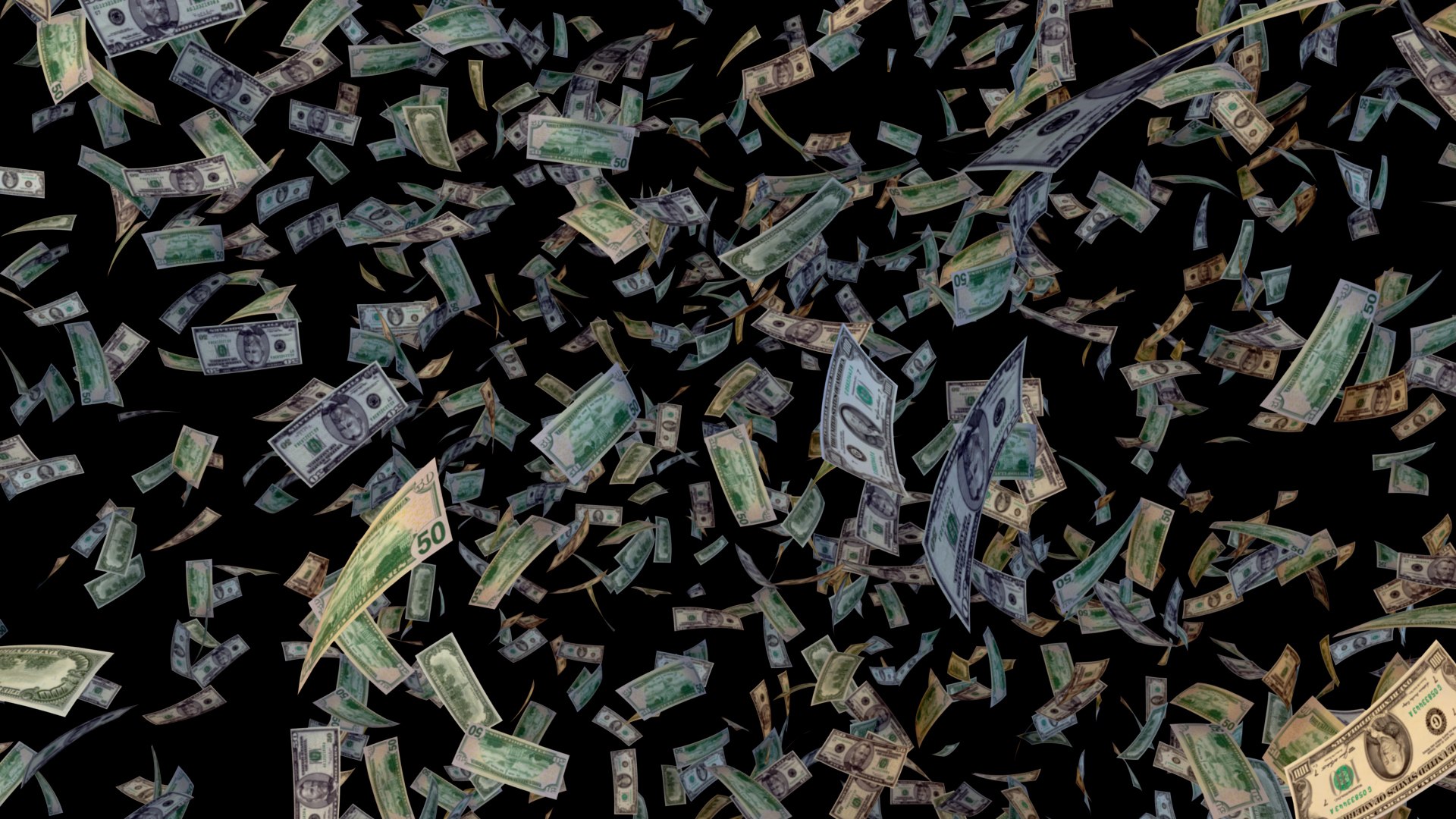 Money Storm Tornado Animation 3D Model - TurboSquid 1362111