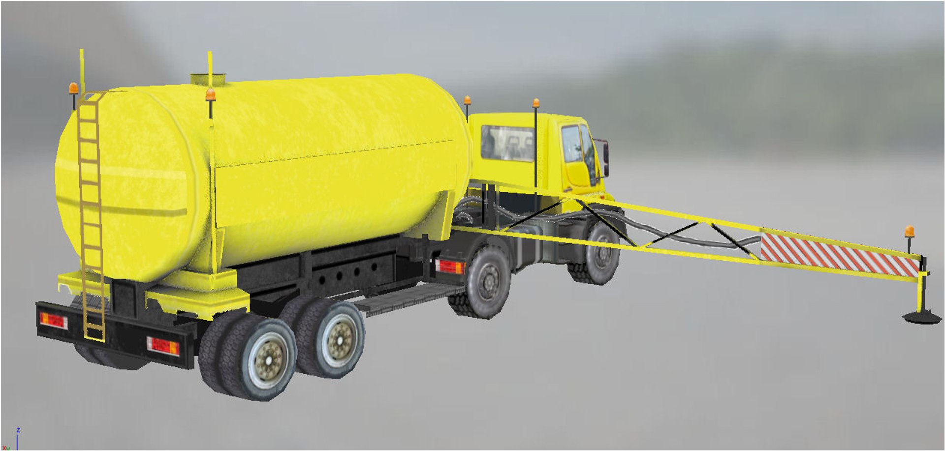 3D U400 U500 Tanker Tank Model - TurboSquid 1239959