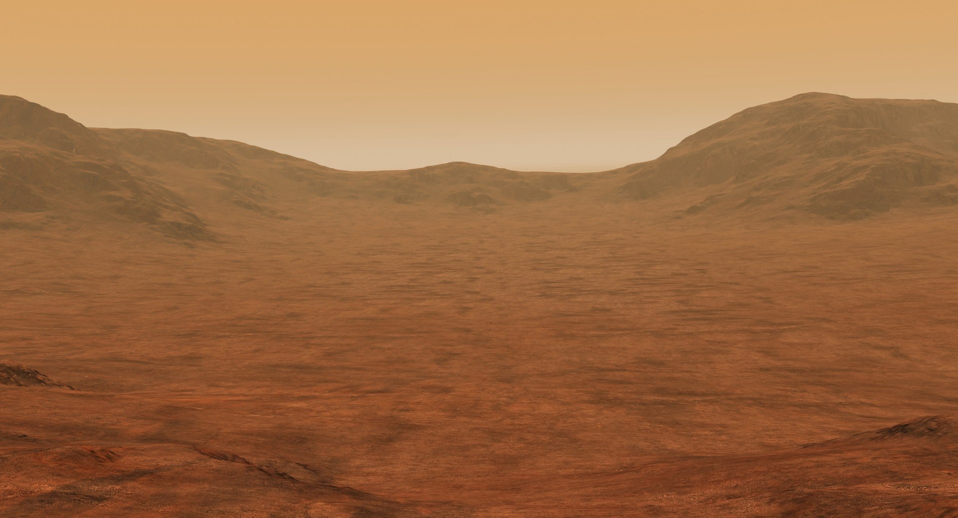 3D Mars Surface Scene Terrain Landscape - TurboSquid 1215082