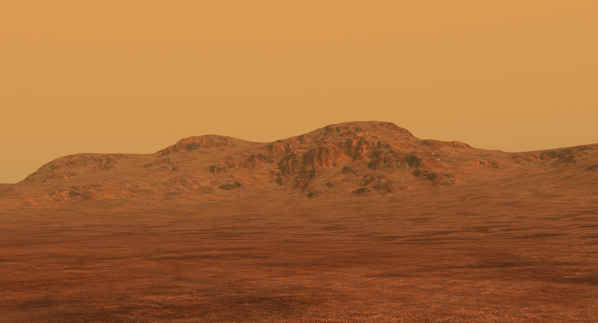 3D Mars Surface Scene Terrain Landscape - TurboSquid 1215082