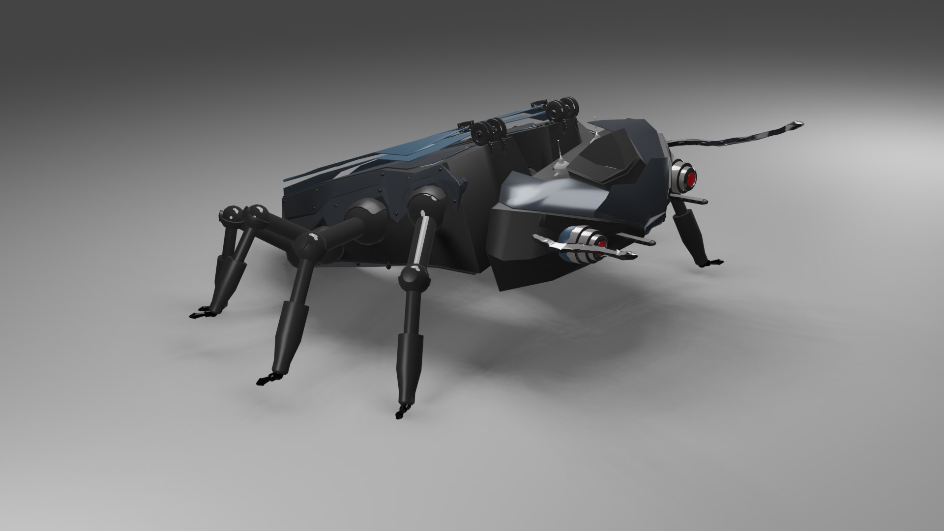 Robot Bug 3D Model - TurboSquid 1865291