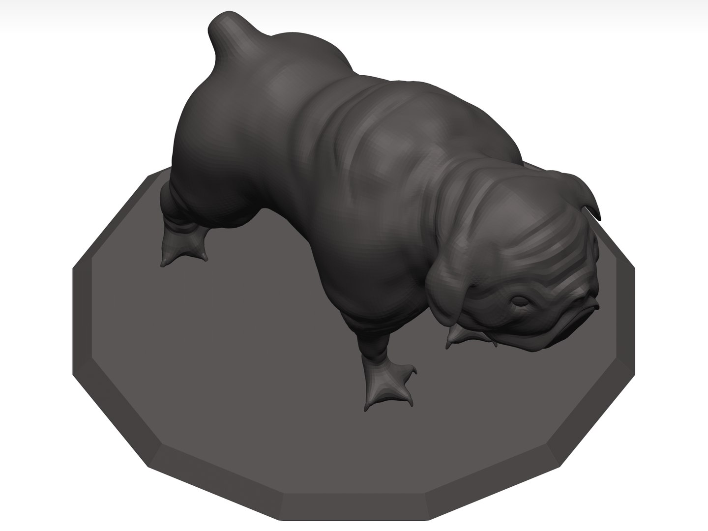 Bulldog Stl 3D Model - TurboSquid 1774125