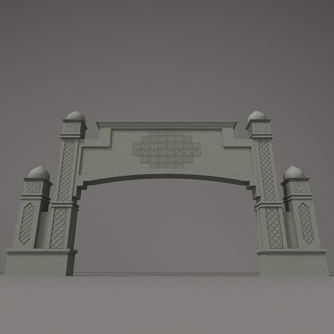 3d Road Gateway Arch