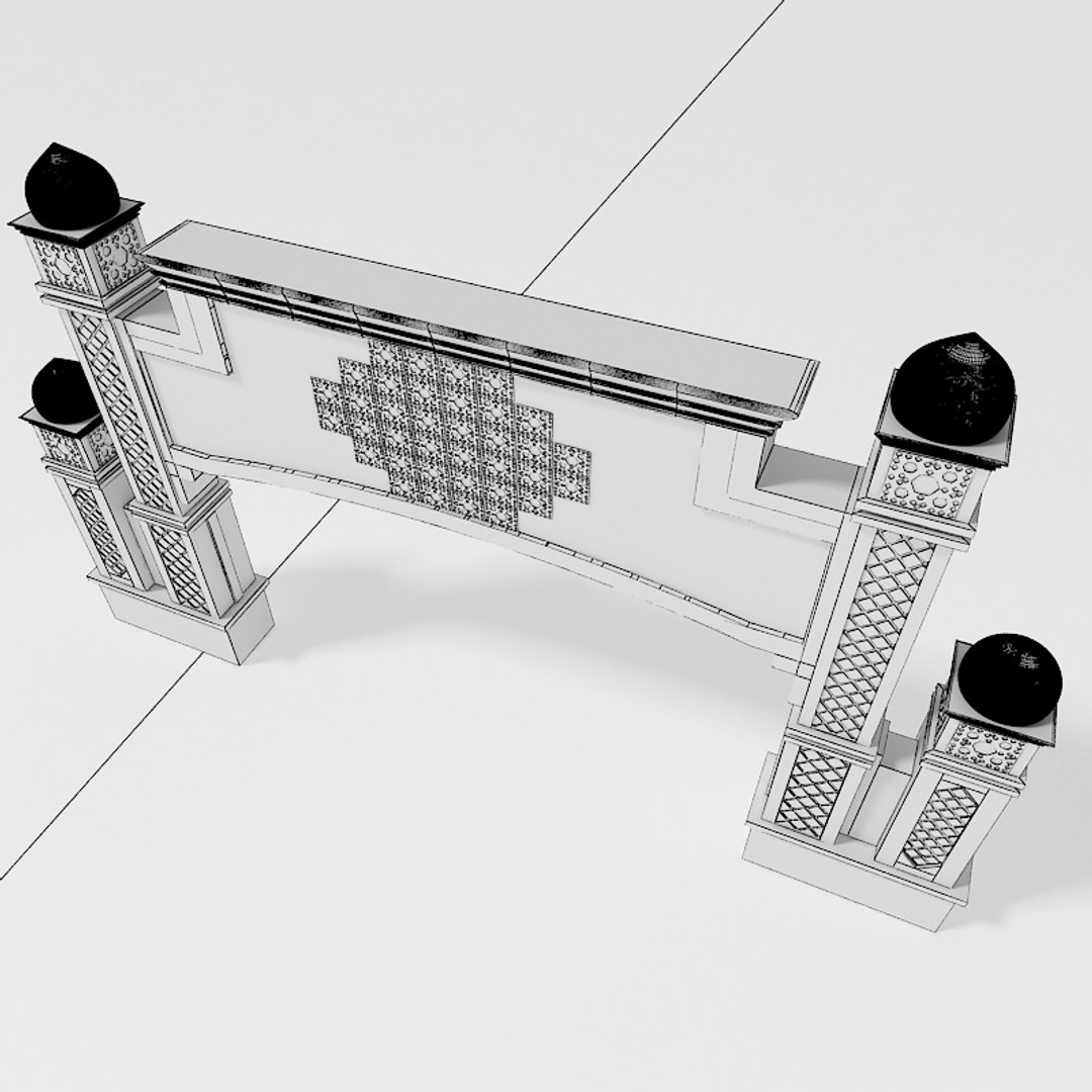 3d Road Gateway Arch