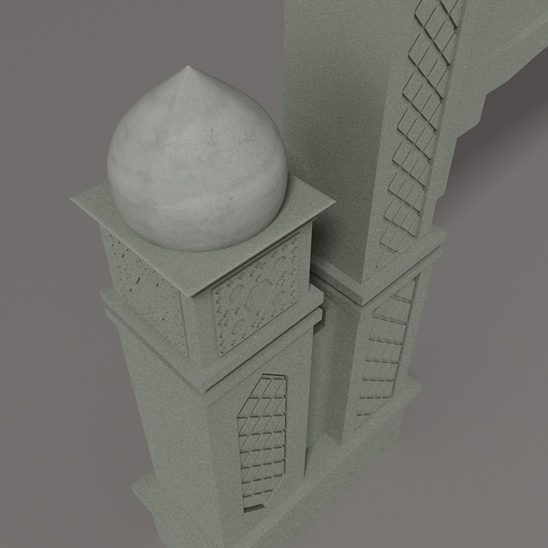 3d Road Gateway Arch
