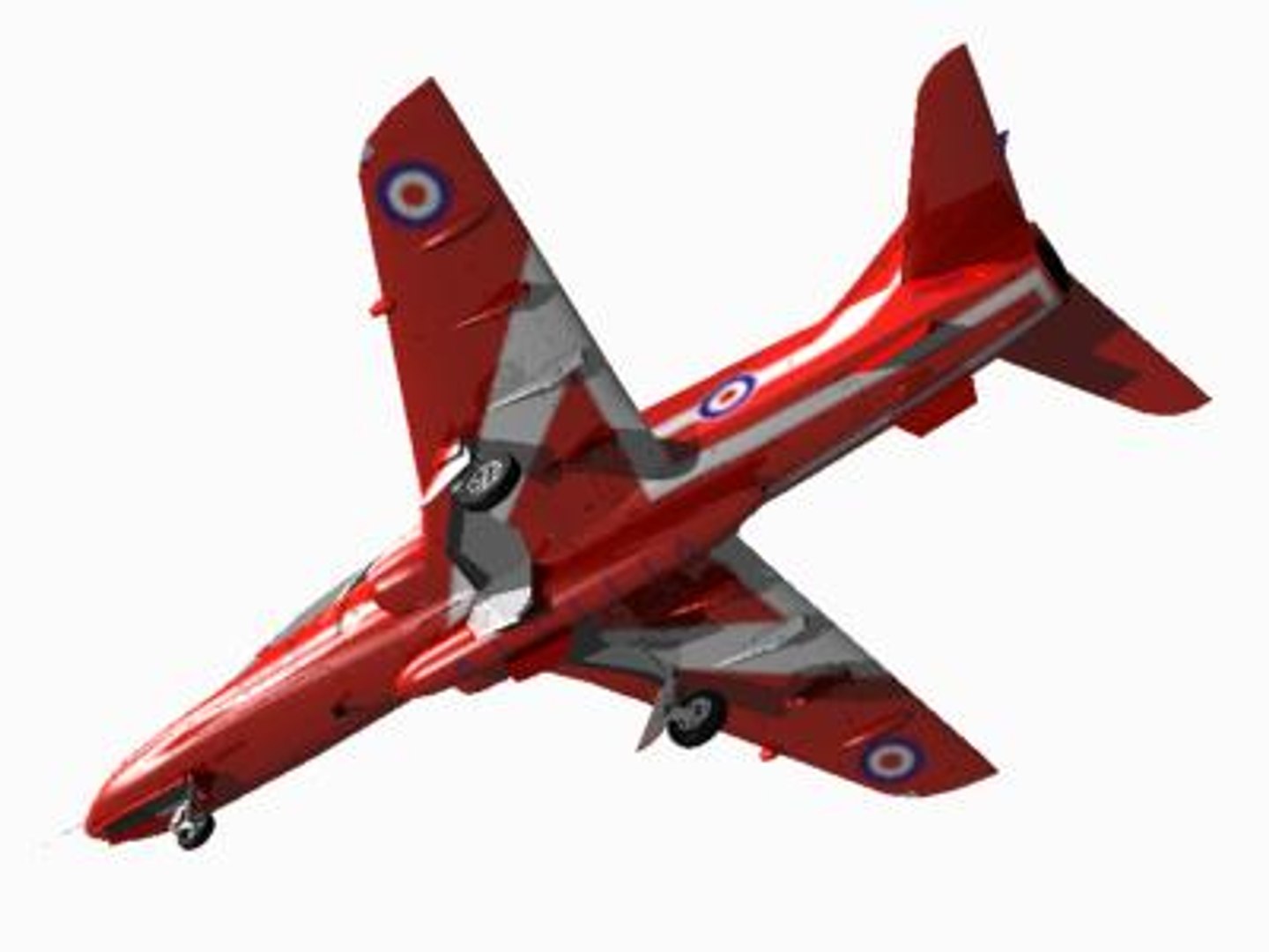 3dsmax Bae Hawk Jet