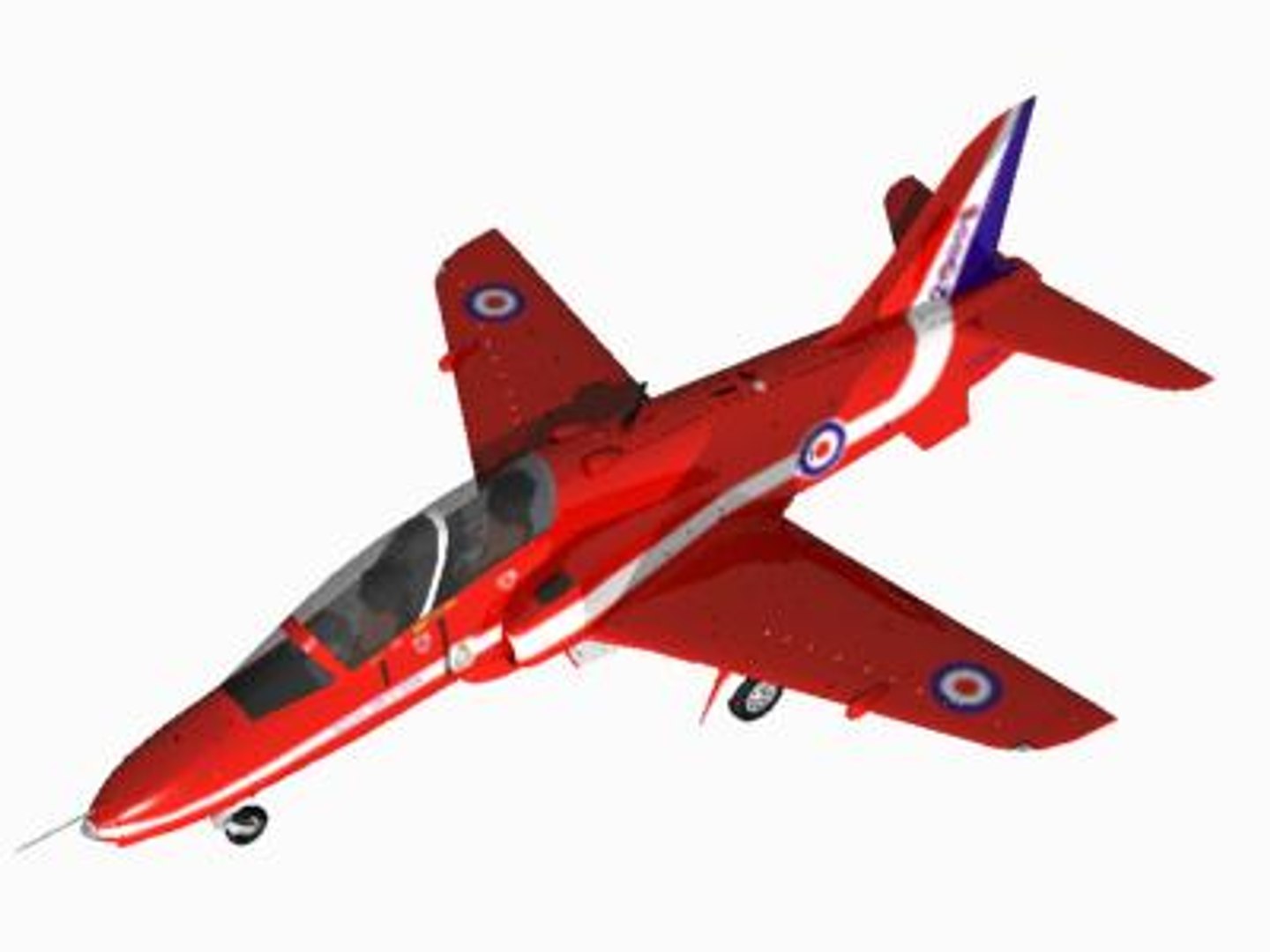 3dsmax Bae Hawk Jet