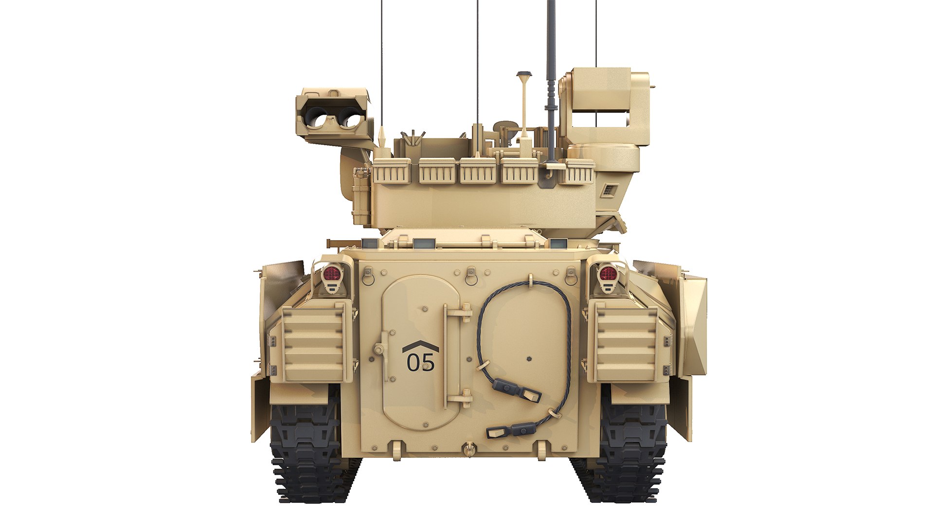 BMP Bradley M2A3 2005 3D model - TurboSquid 1885022