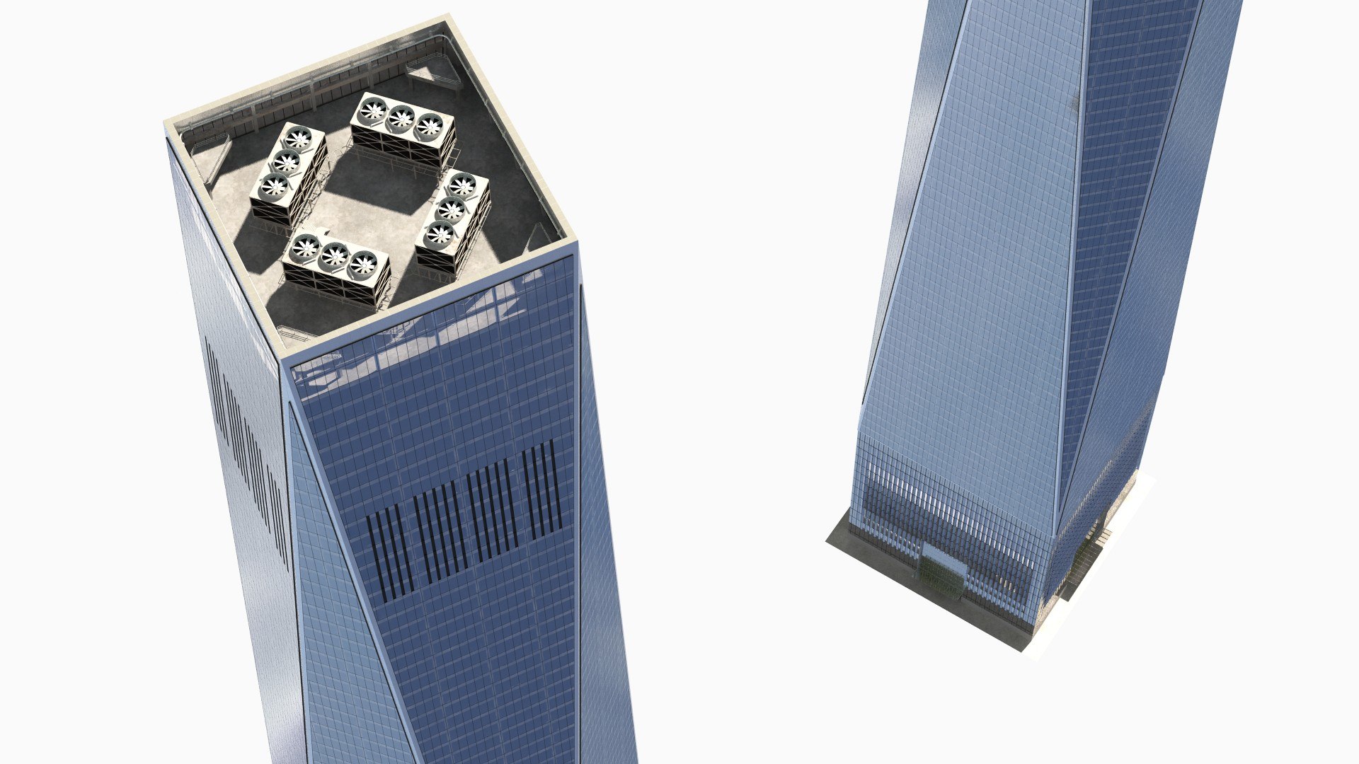 Modern Skyscraper 3D model - TurboSquid 1788404