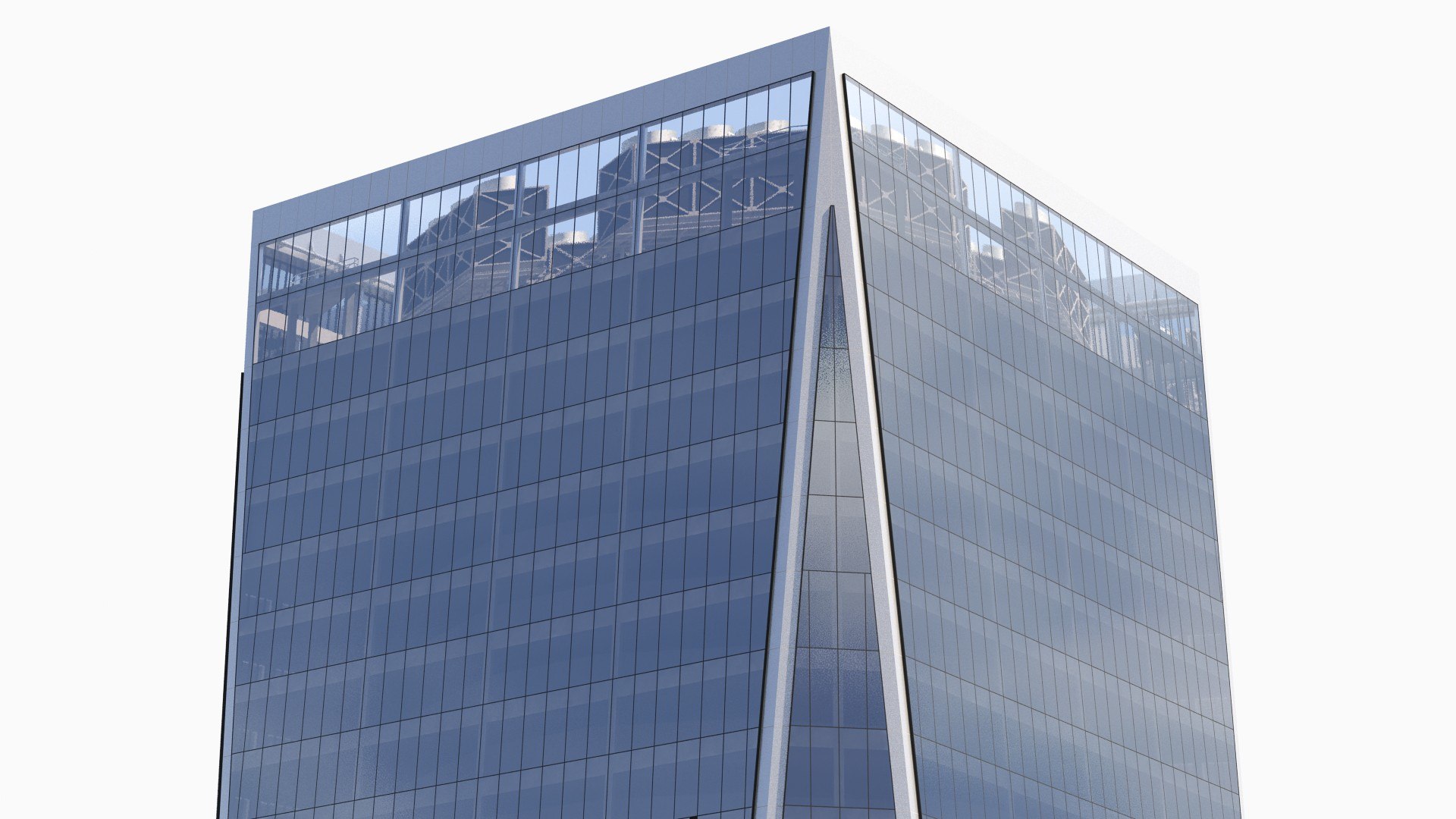 Modern Skyscraper 3D Model - TurboSquid 1788404