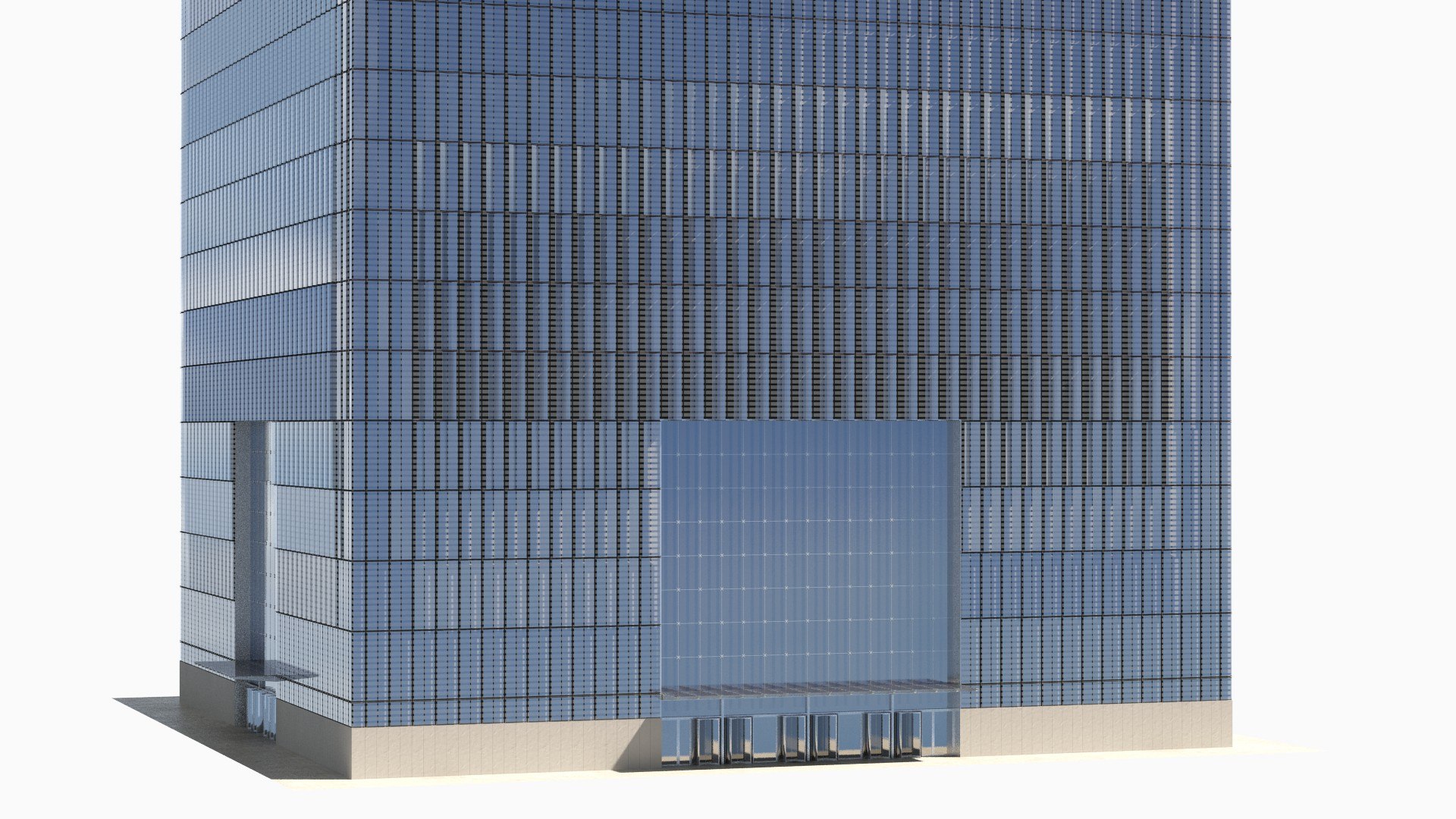 Modern Skyscraper 3D Model - TurboSquid 1788404