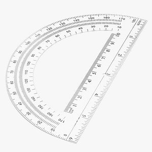3D Protractor Models - Browse & Download Formats - TurboSquid