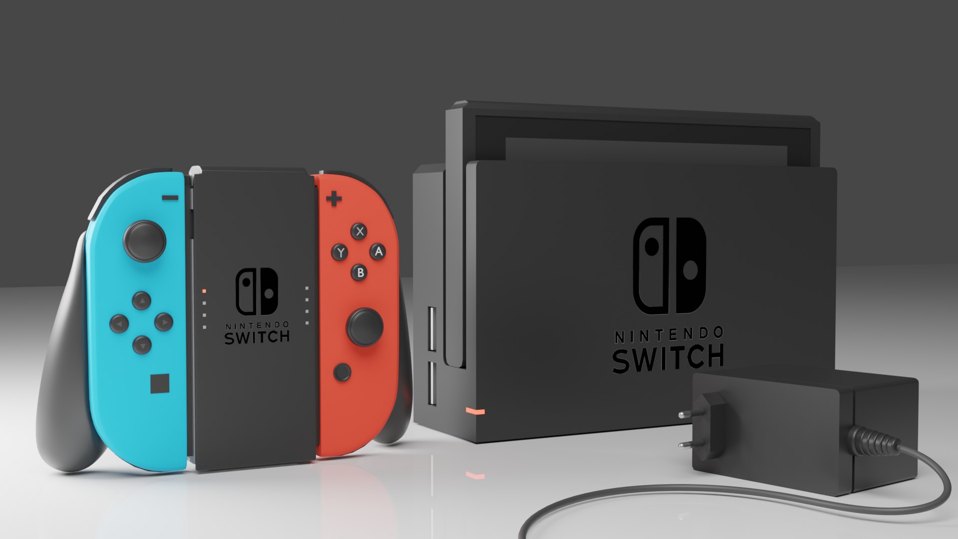 Nintendo Switch 3D Model - TurboSquid 2388574