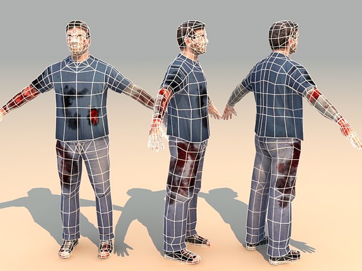 Character Man 3d Max