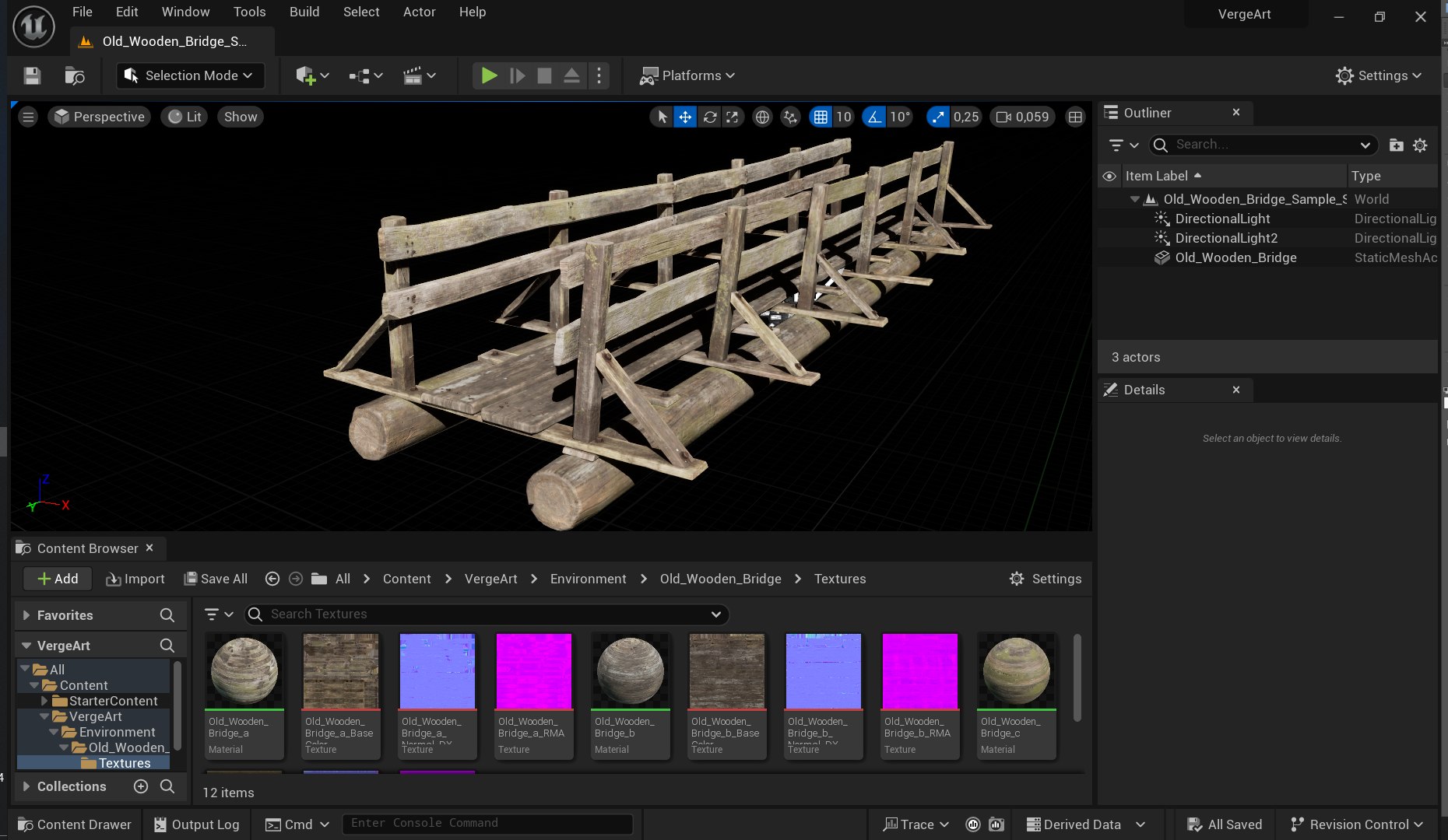 3D Realistic Wooden Bridge - PBR Game Ready - TurboSquid 2272500