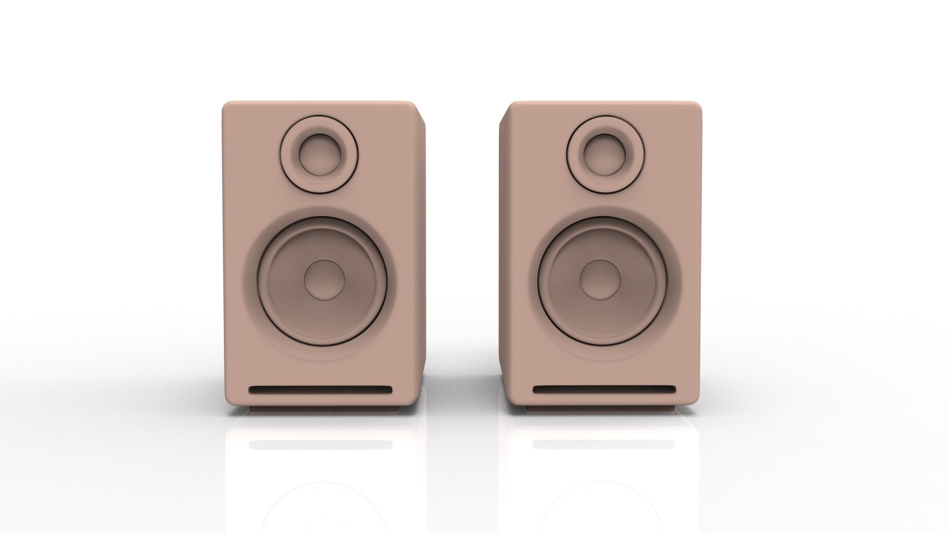 3D Model Monitor Speakers - TurboSquid 2126241