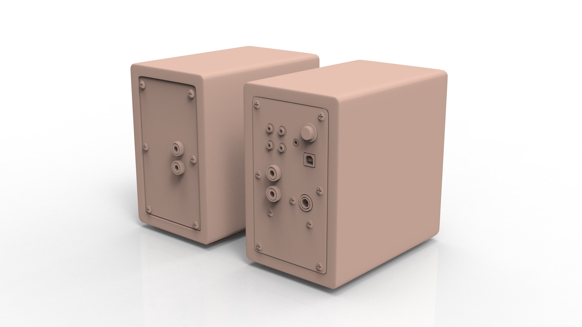 3D Model Monitor Speakers - TurboSquid 2126241