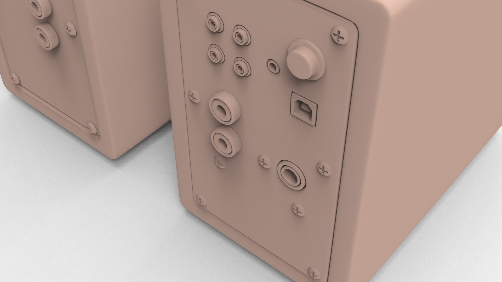 3D Model Monitor Speakers - TurboSquid 2126241