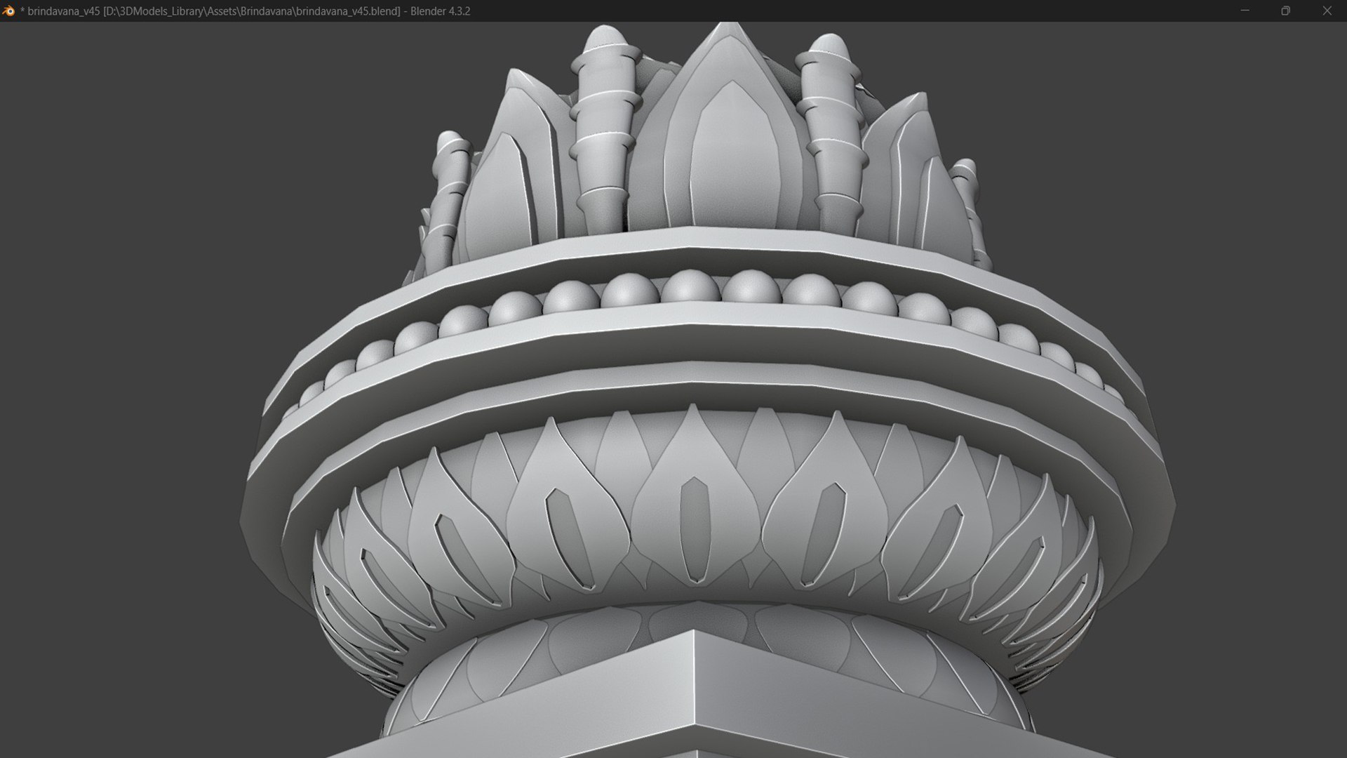 Buddhist Temple Stupa 3D Model - TurboSquid 2374921