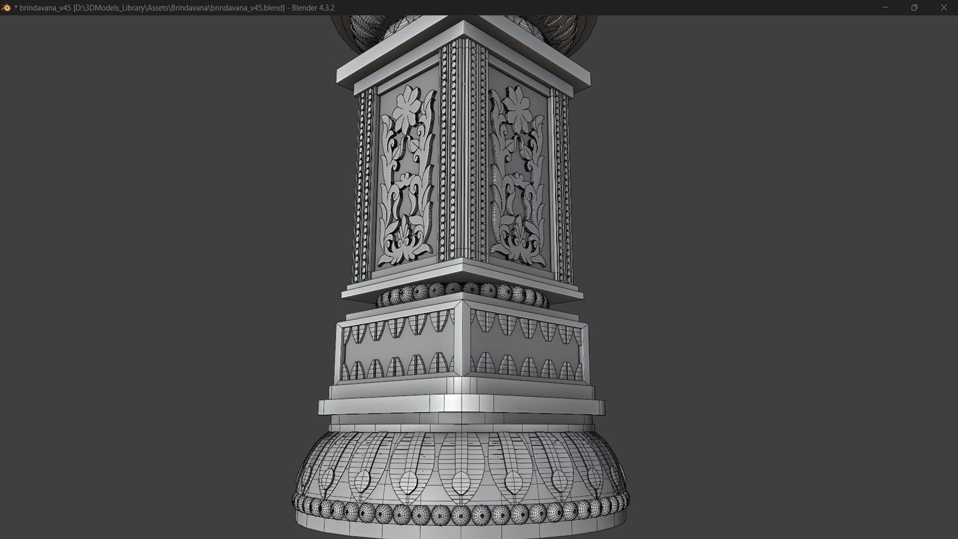 Buddhist Temple Stupa 3D Model - TurboSquid 2374921