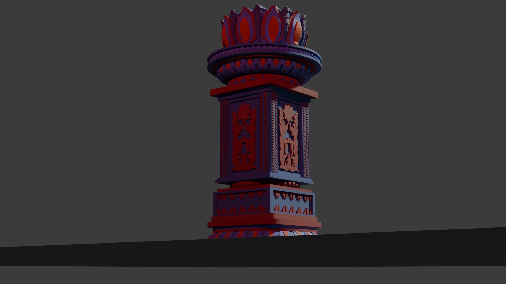 Buddhist Temple Stupa 3D Model - TurboSquid 2374921
