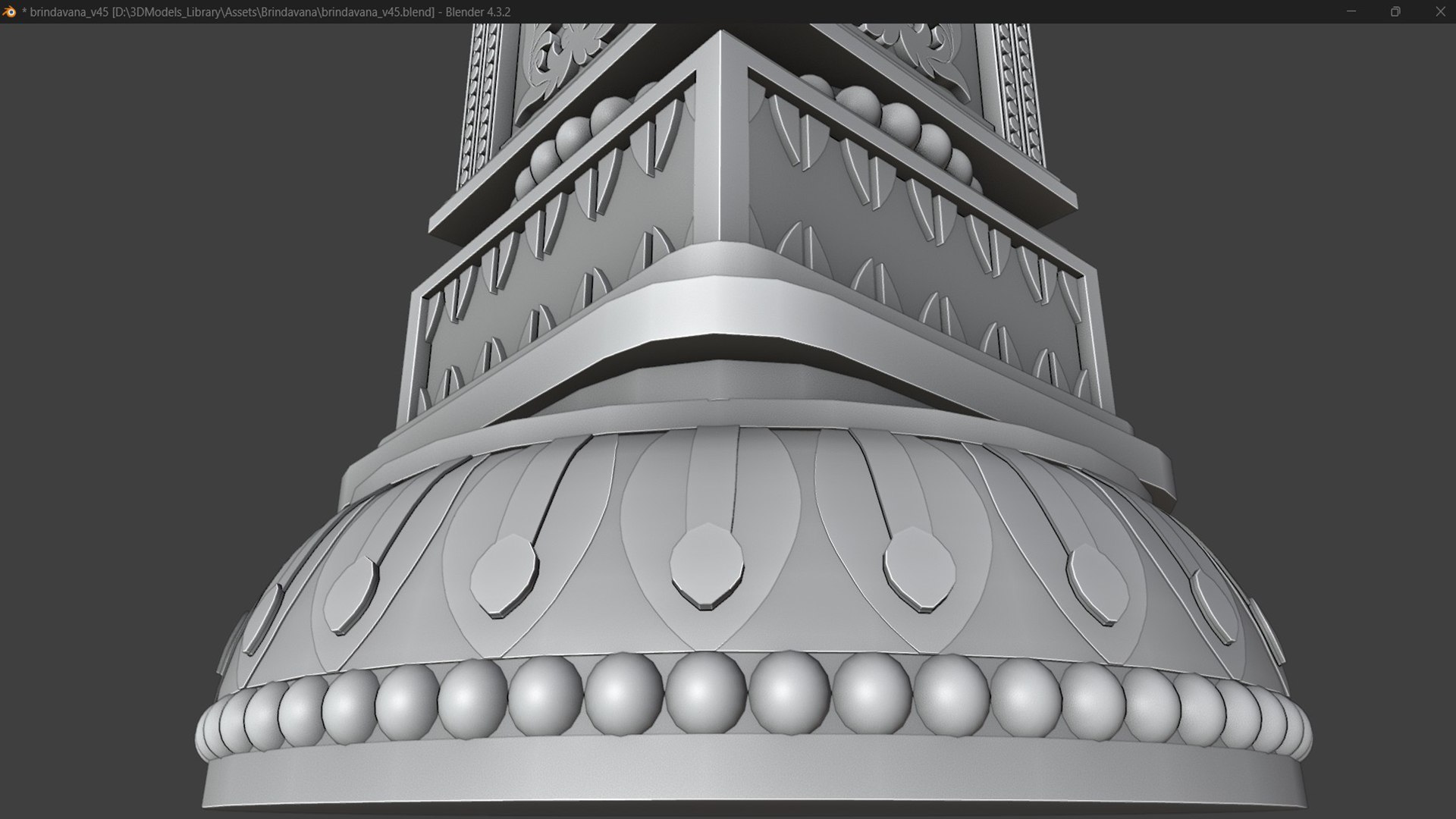 Buddhist Temple Stupa 3D Model - TurboSquid 2374921