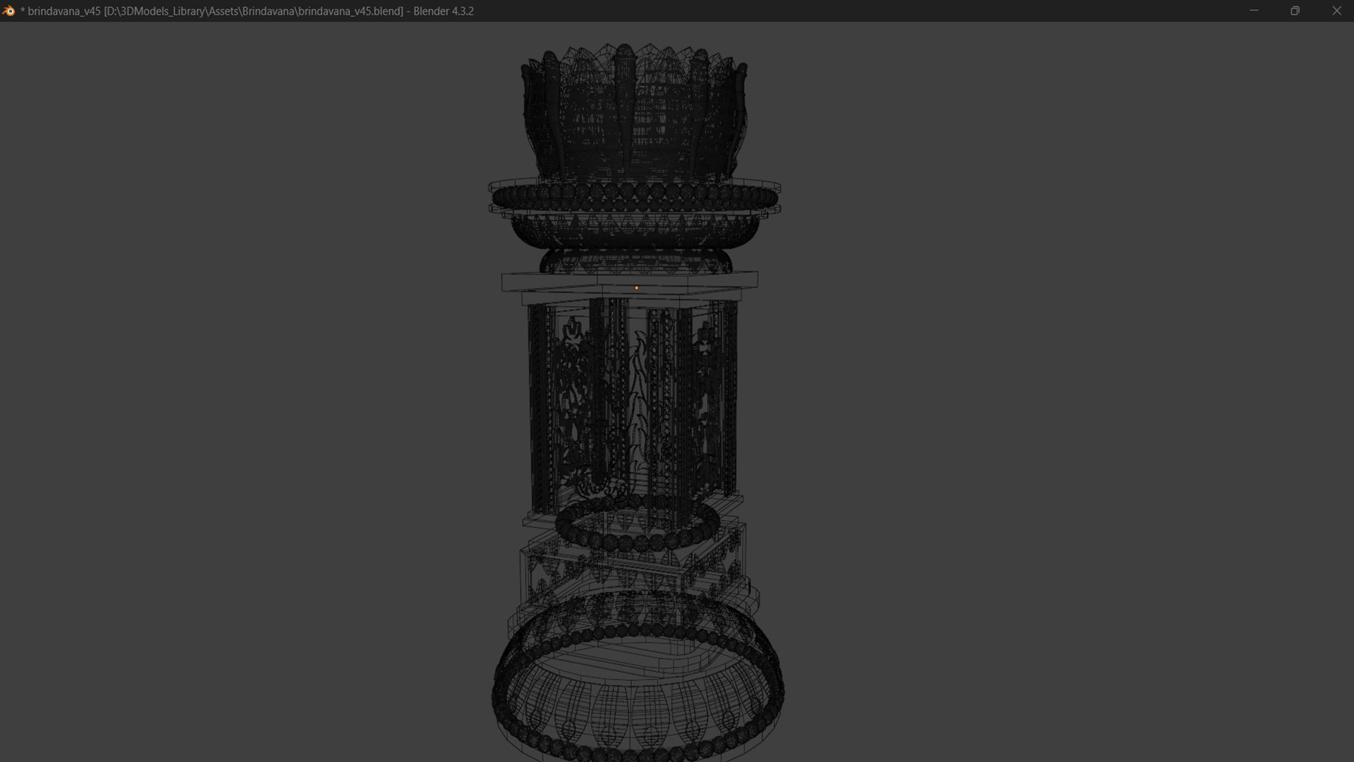 Buddhist Temple Stupa 3D Model - TurboSquid 2374921