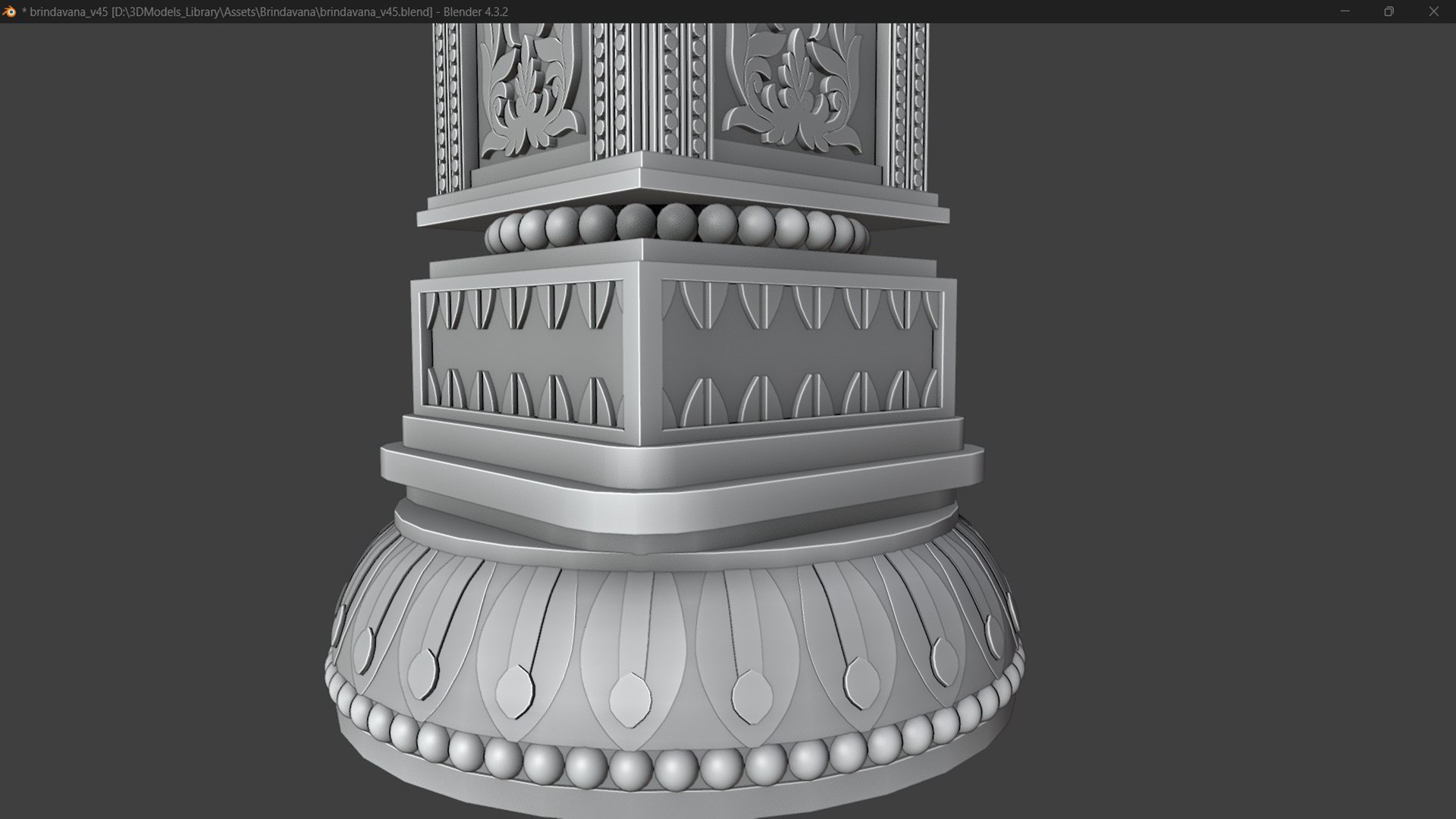 Buddhist Temple Stupa 3D Model - TurboSquid 2374921