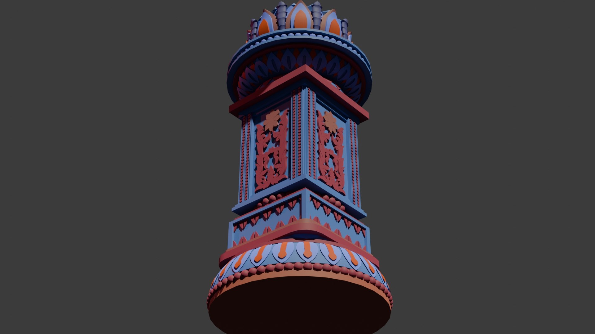 Buddhist Temple Stupa 3D Model - TurboSquid 2374921