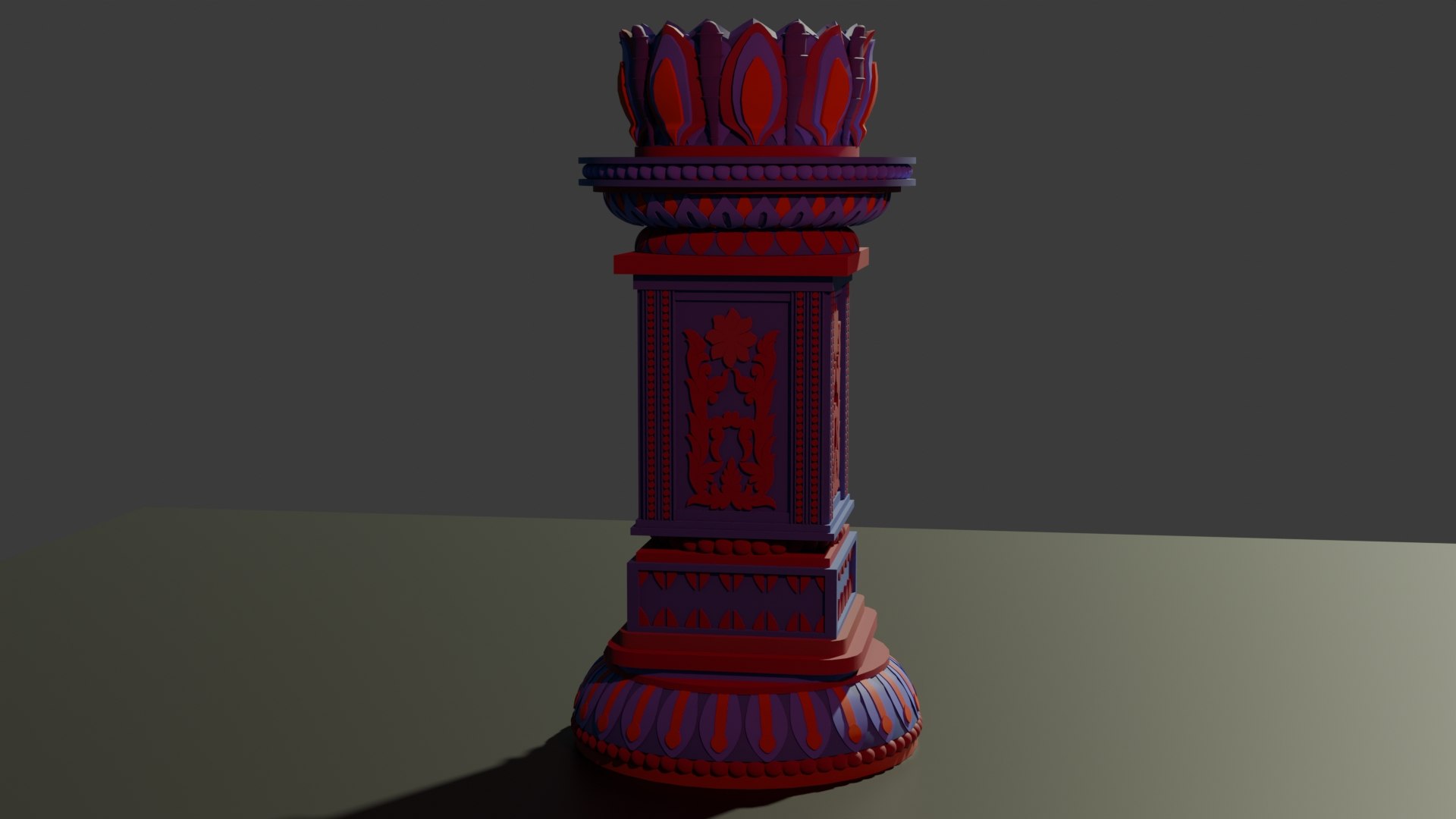 Buddhist Temple Stupa 3D Model - TurboSquid 2374921