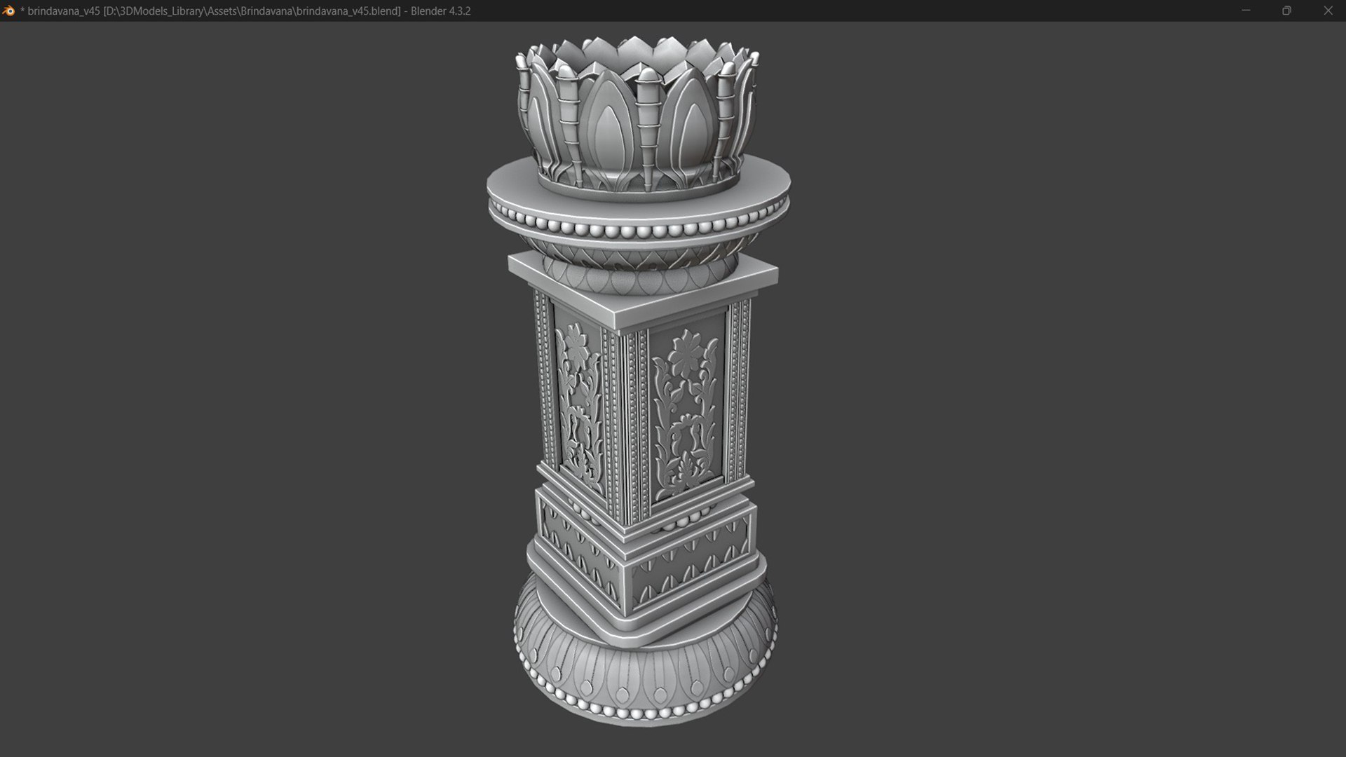 Buddhist Temple Stupa 3D Model - TurboSquid 2374921