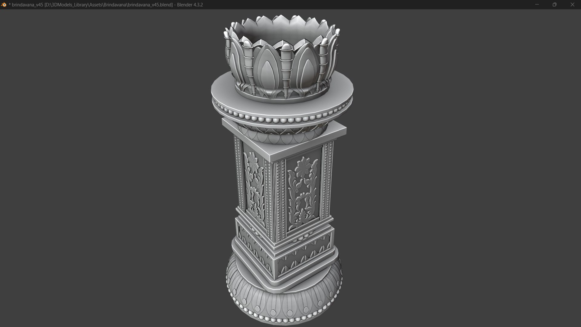 Buddhist Temple Stupa 3D Model - TurboSquid 2374921