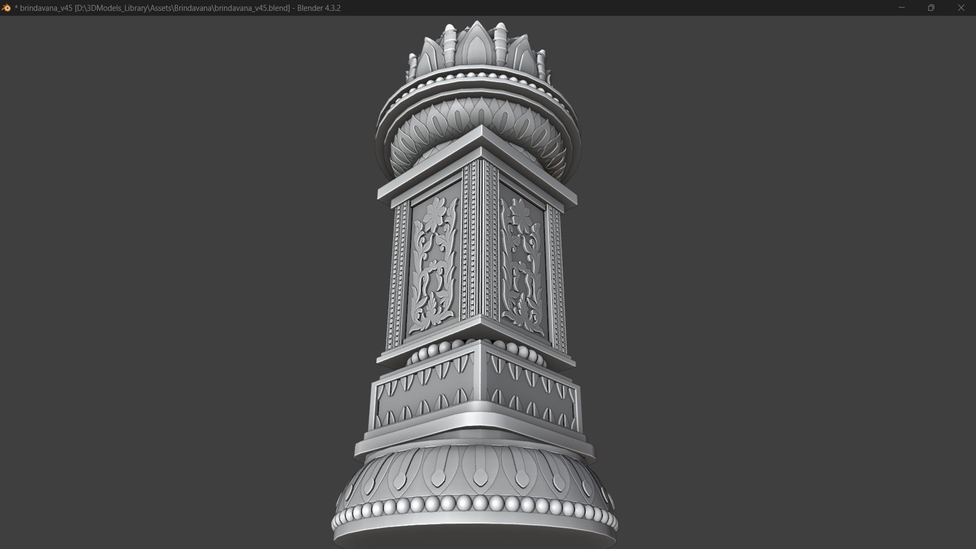 Buddhist Temple Stupa 3D Model - TurboSquid 2374921