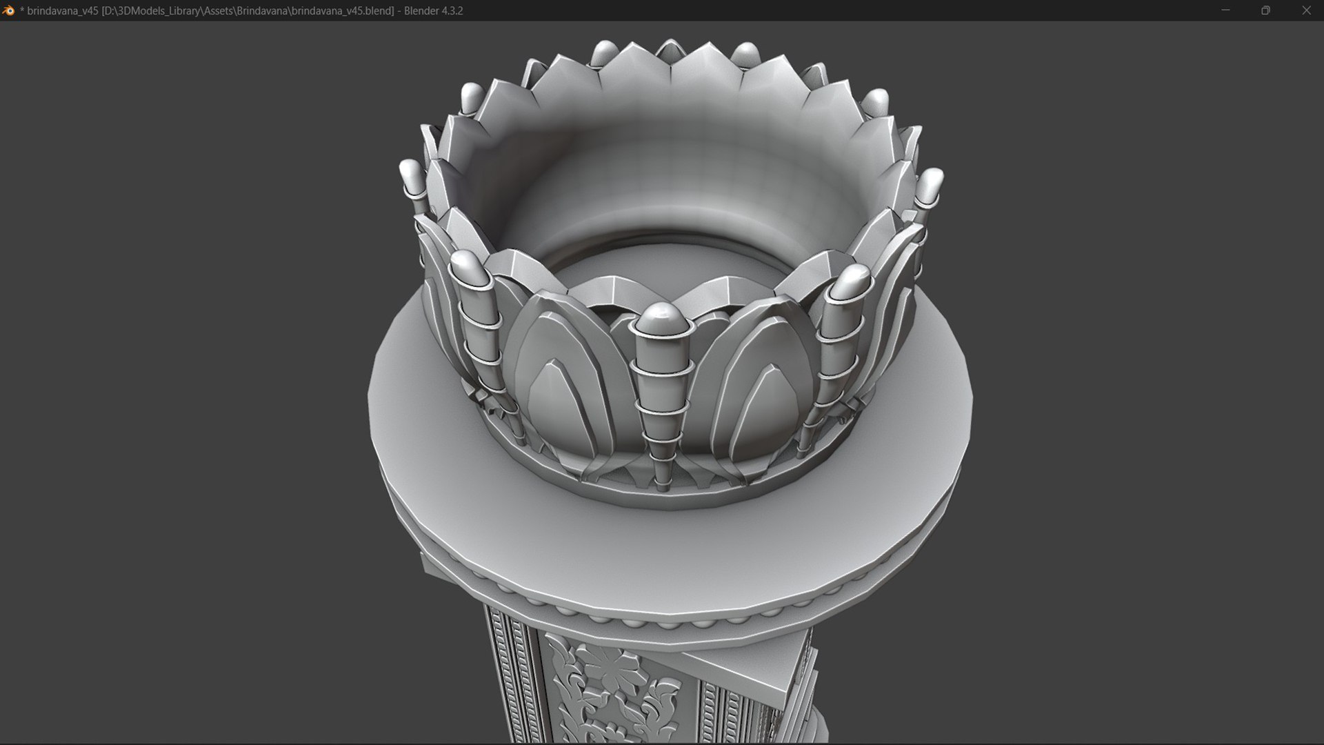 Buddhist Temple Stupa 3D Model - TurboSquid 2374921