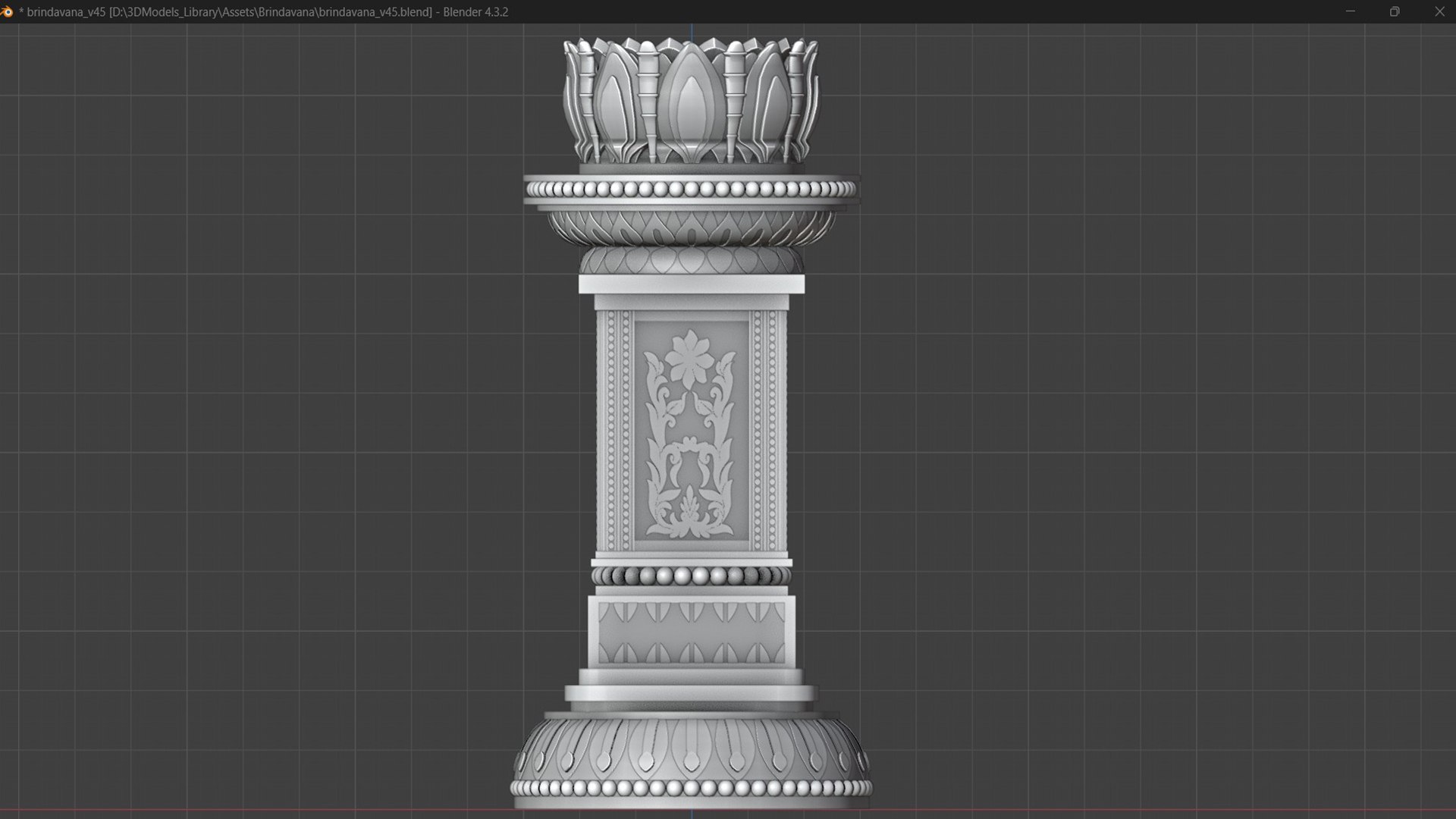 Buddhist Temple Stupa 3D Model - TurboSquid 2374921