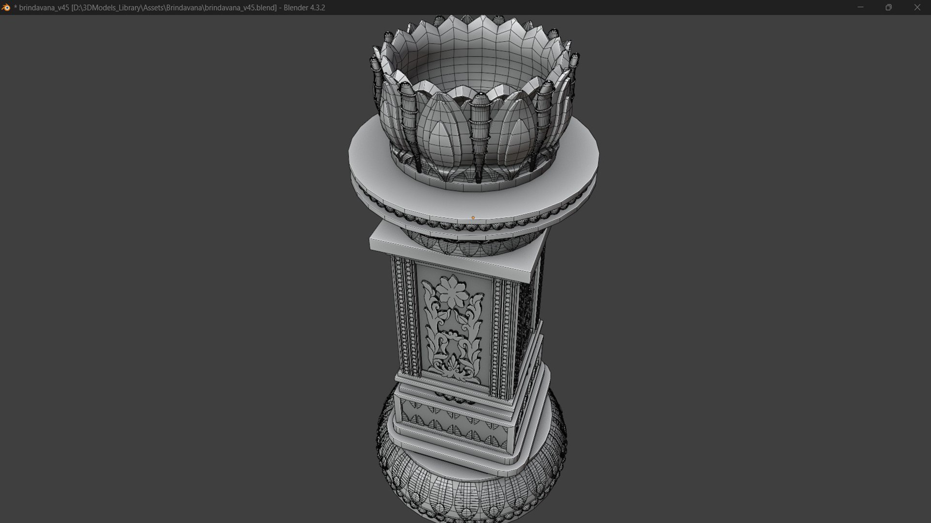 Buddhist Temple Stupa 3D Model - TurboSquid 2374921