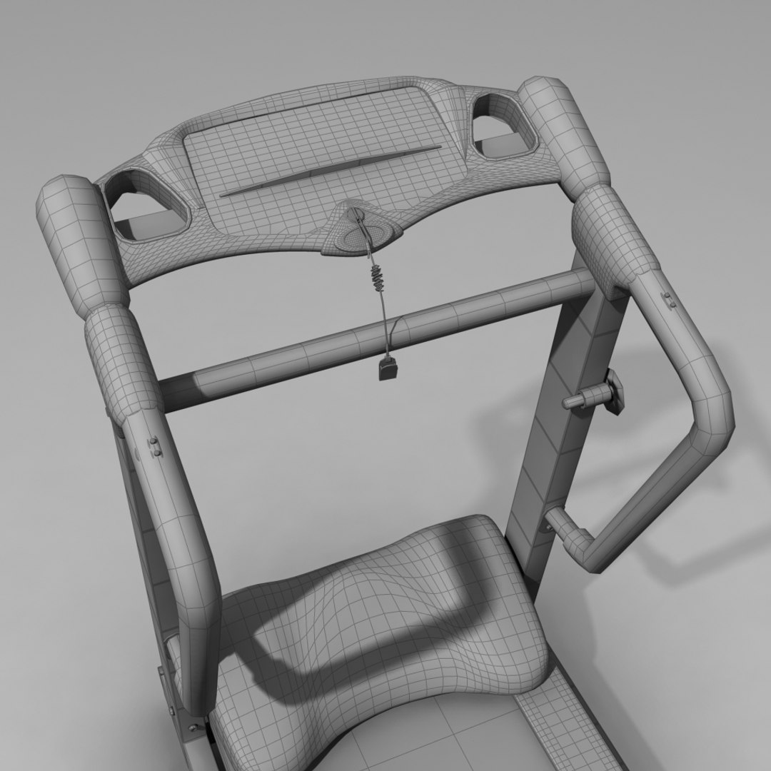 3d Model Treadmill Exercise