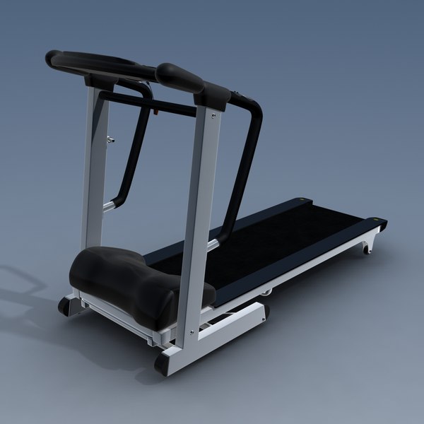 3d model treadmill exercise