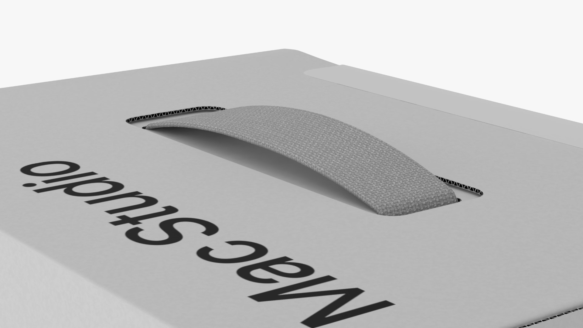 Apple Mac Studio Packaging Box 3D Model - TurboSquid 2216627